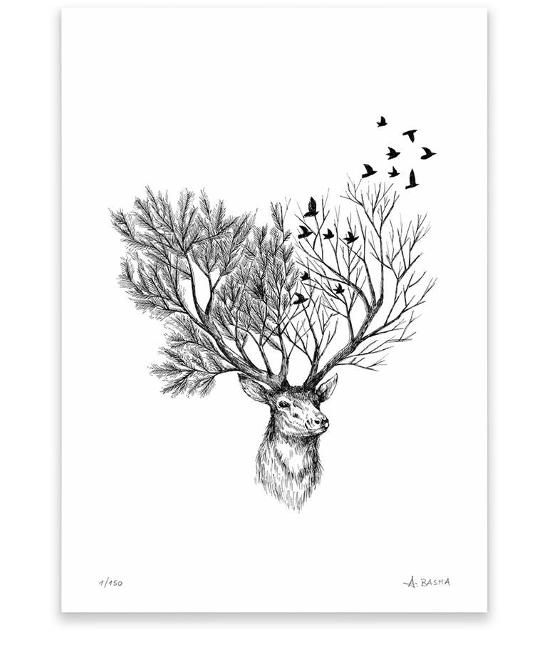 "Autumn" art print – Alfred Basha