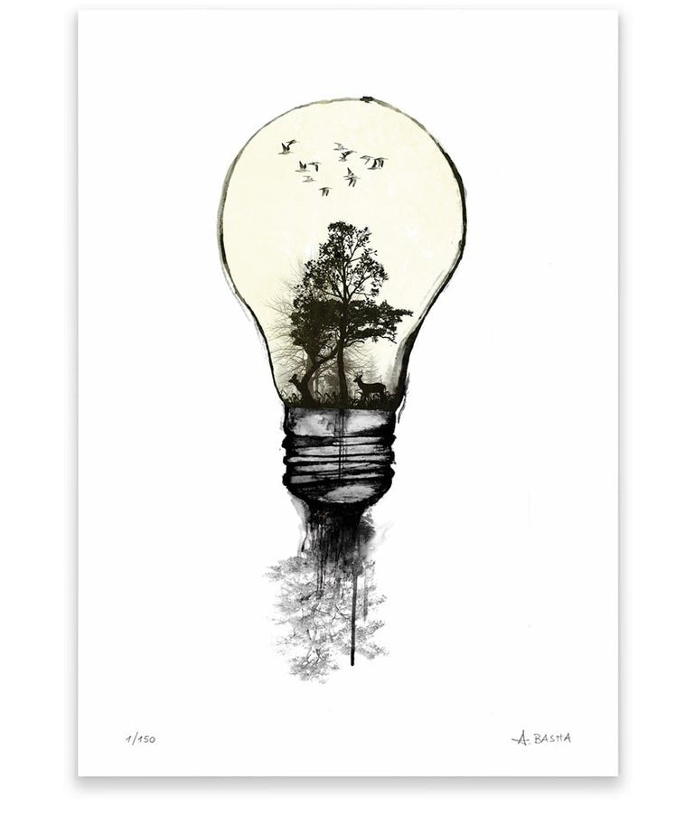 "Life" art print – Alfred Basha