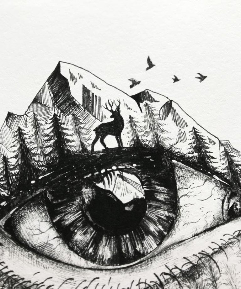 "Eye" art print – Alfred Basha