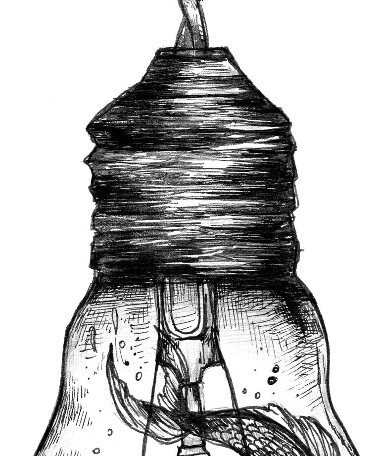 "Lamp" art print – Alfred Basha